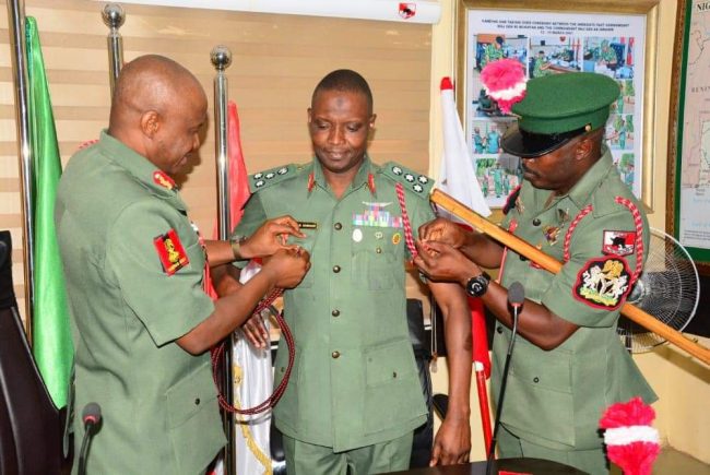 Brig Gen Chinade takes over command of Depot Nigerian Army - Dateline Nigeria